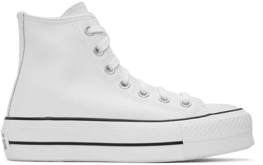 Converse White Chuck Taylor All Star Lift Hi Sneakers Converse