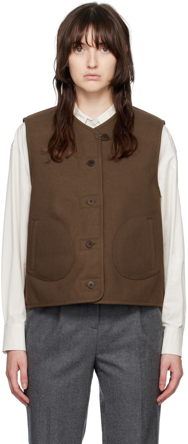 Nothing Written Brown Betty Reversible Vest