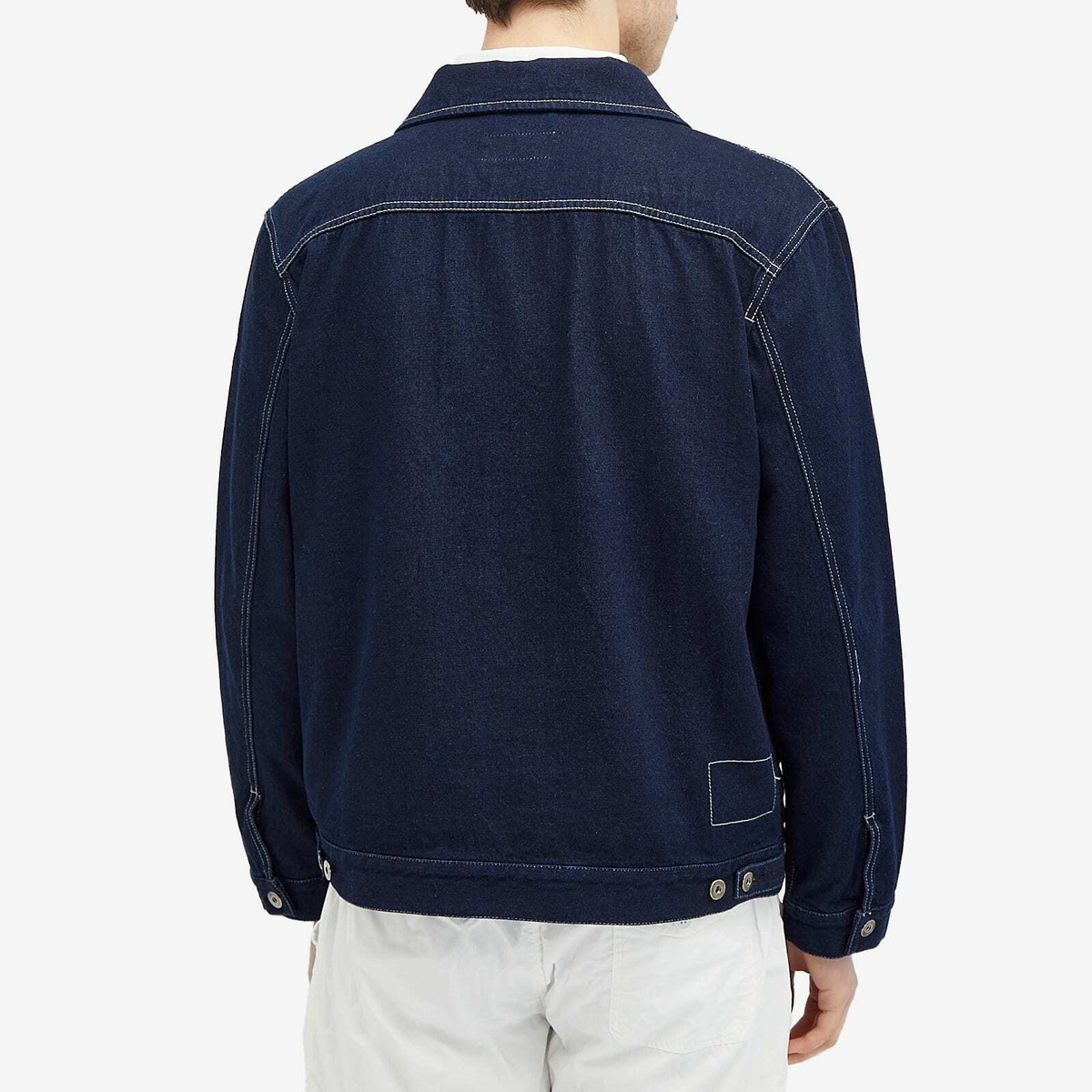 Universal Works Men's Denim Trucker Jacket in Indigo Universal Works