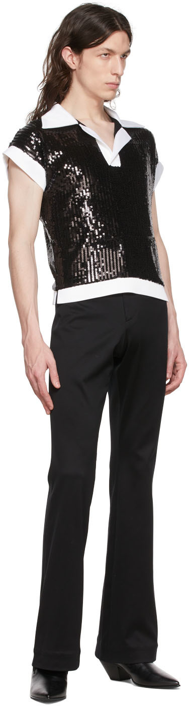 ARTURO OBEGERO SSENSE Exclusive Black Danny Polo