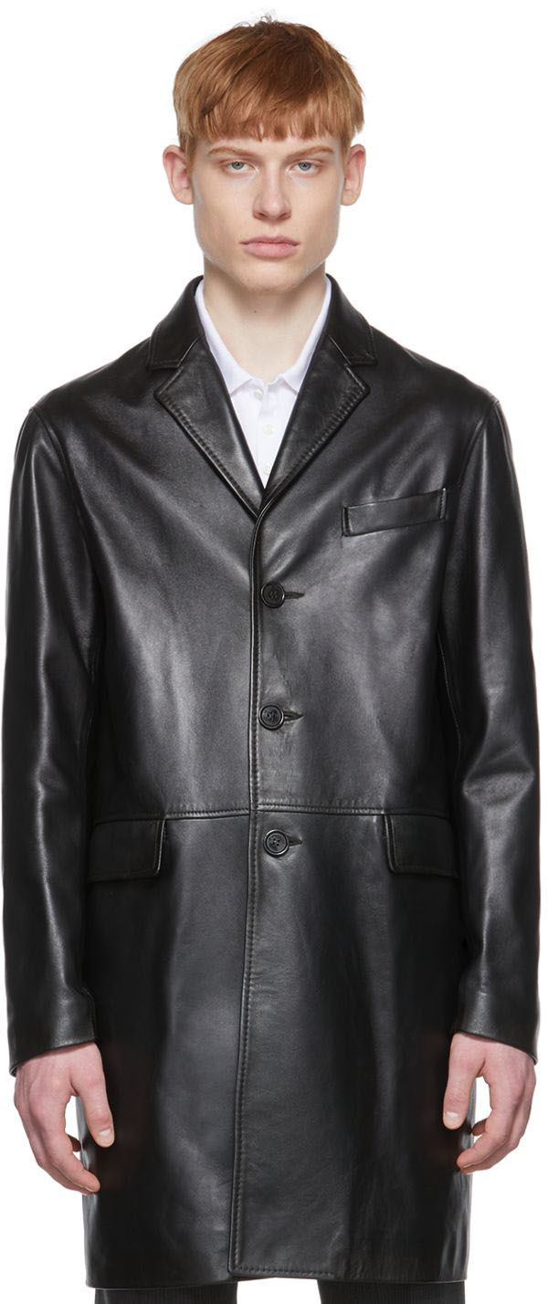 Dsquared2 Black Dan Coat Dsquared2