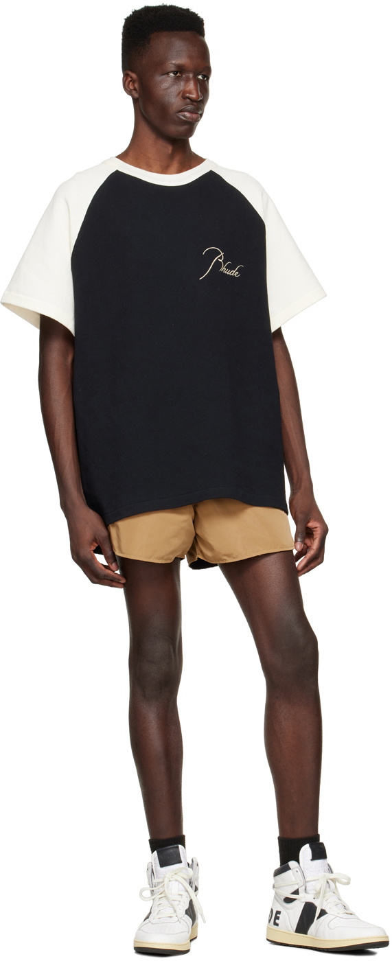 Rhude Beige Polyester Shorts Rhude