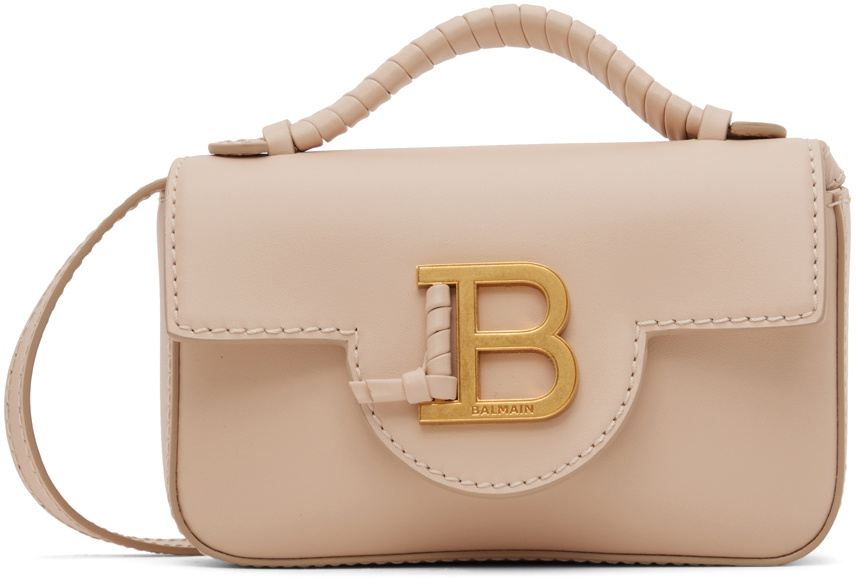 Balmain Pink Mini B-Buzz Bag Balmain