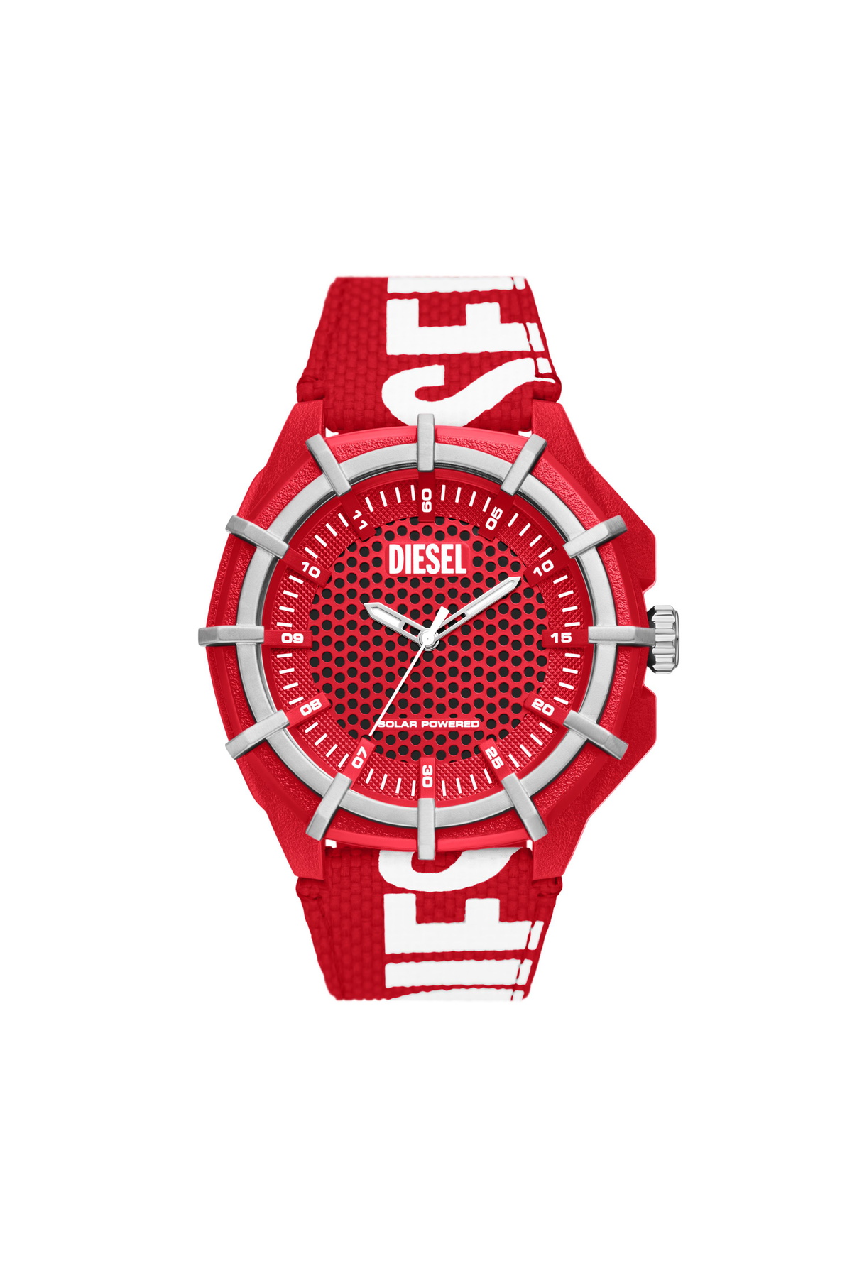 Diesel Framed Solar Red watch - Timeframes Mens in Red Diesel