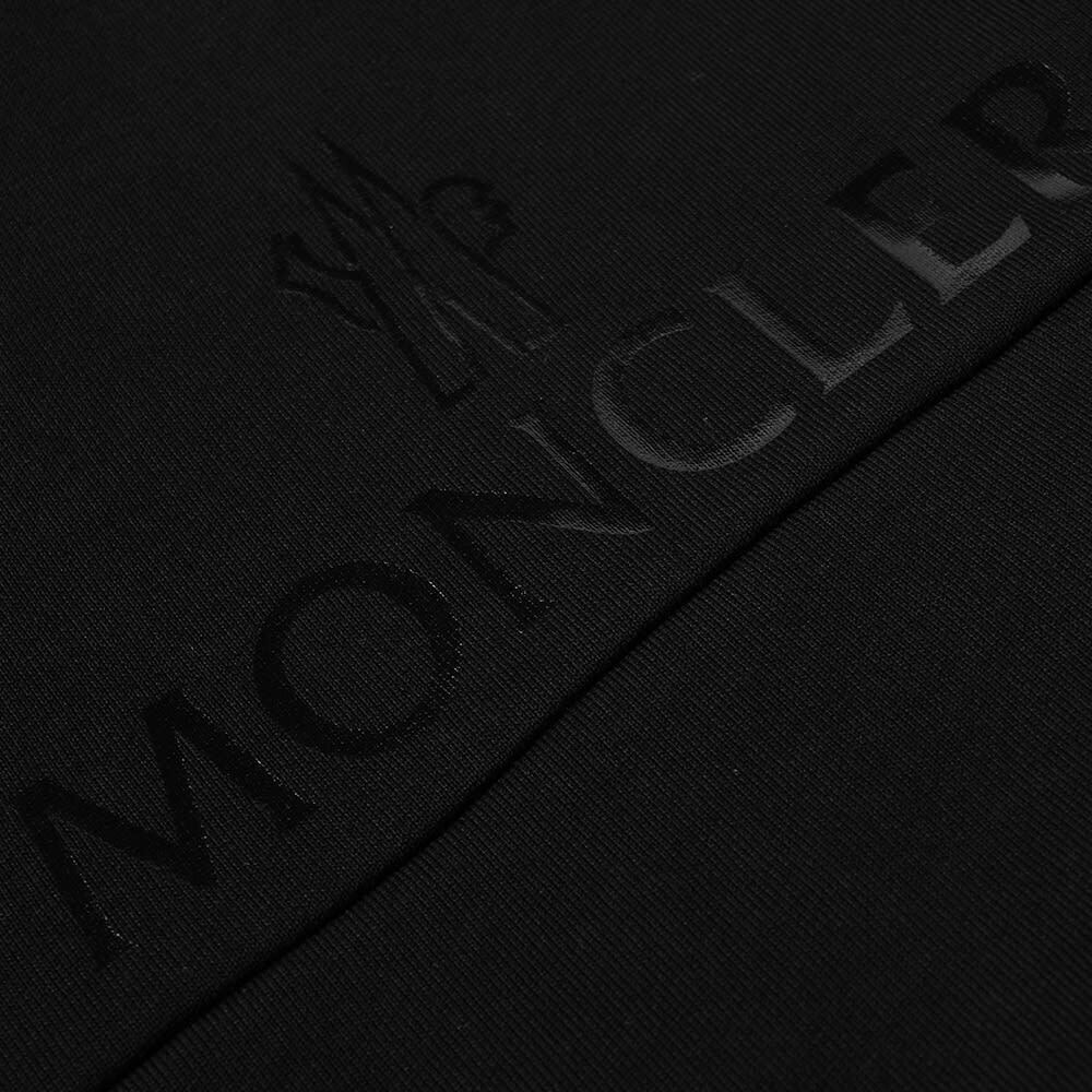 Moncler Men's Logo Popover Hoody in Black Moncler