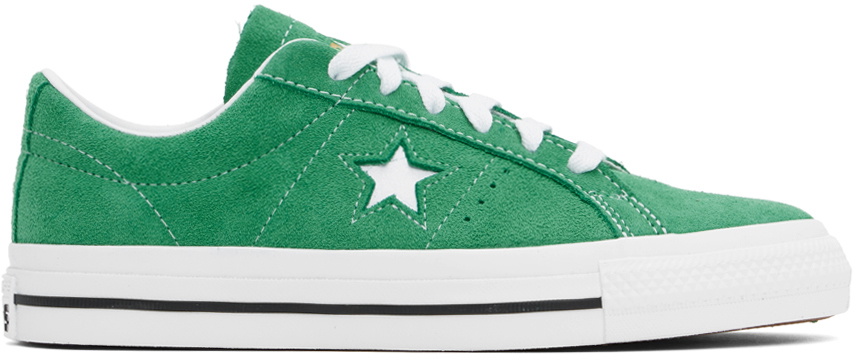 Converse Green CONS One Star Pro Low Top Sneakers Converse