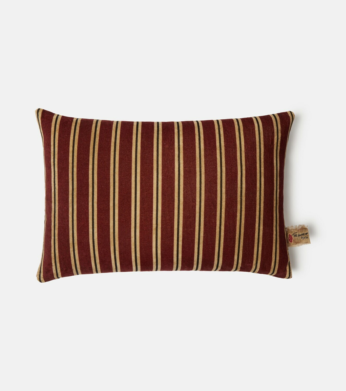 The House of Lyria Glisente striped cotton and linen cushion The House ...