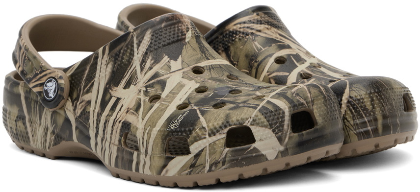 Crocs Khaki Realtree Classic V2 Clogs Crocs