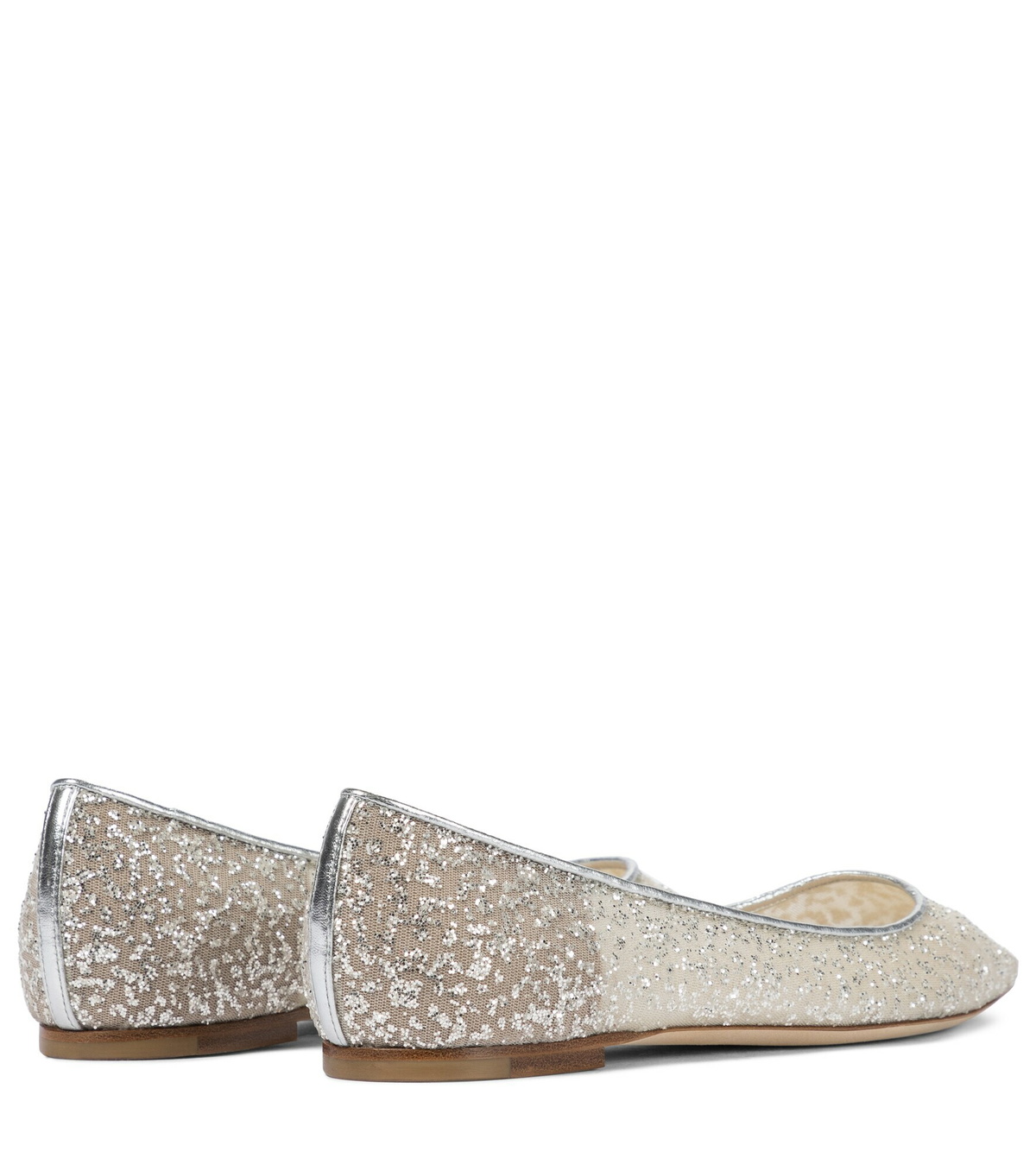 Jimmy Choo - Romy glitter ballet flats Jimmy Choo