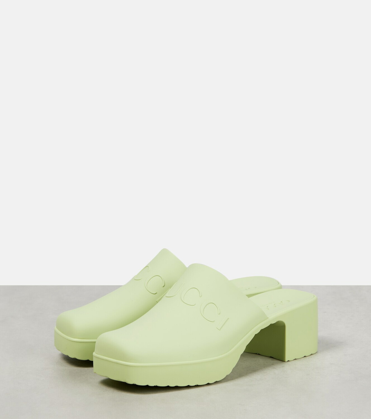 Gucci - Logo rubber clogs Gucci