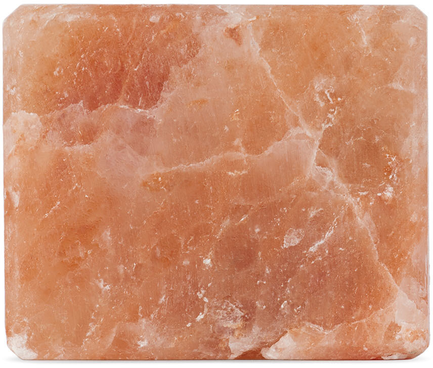Sageful Pink Square Himalayan Salt Burner