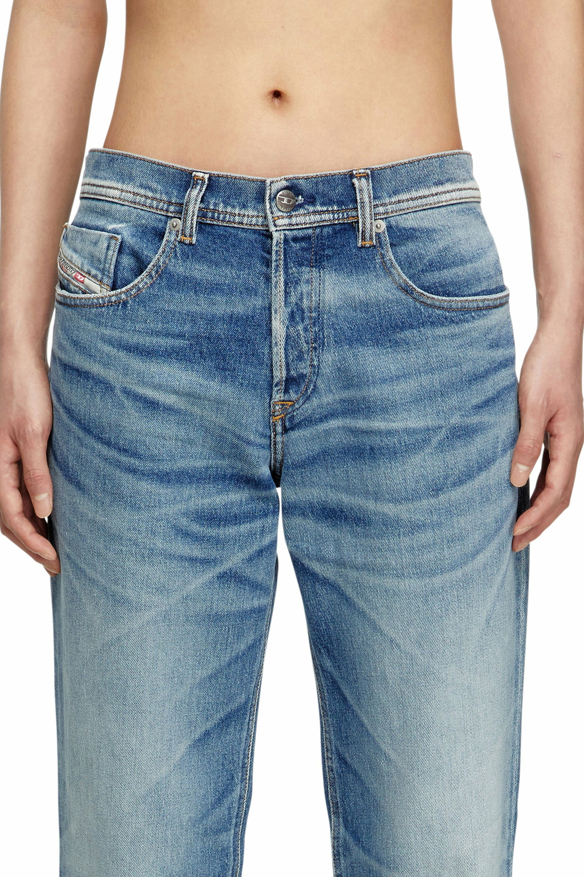Diesel Regular Jeans - 2023 D-Finitive - Jeans Mens in Blue Diesel