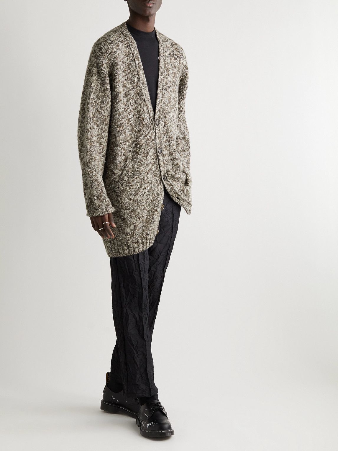 UNDERCOVER - Wool-Blend Cardigan - Gray Undercover