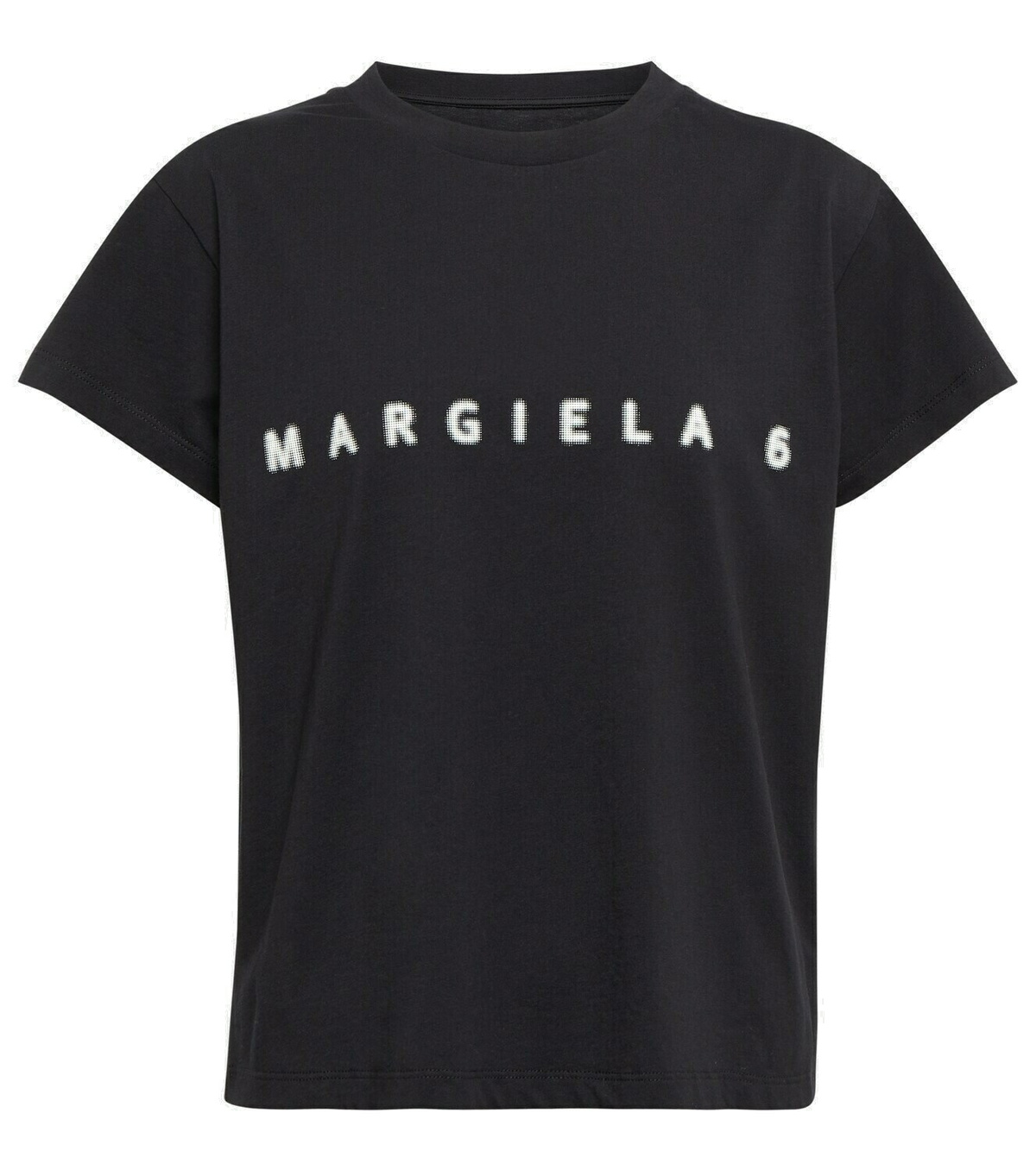 MM6 Maison Margiela - Logo cotton jersey T-shirt MM6 Maison Margiela