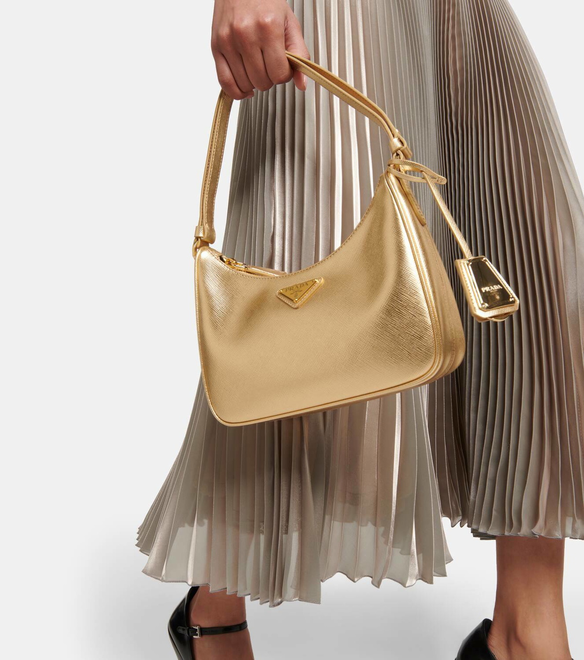 Prada Cleo Mini leather shoulder bag Prada