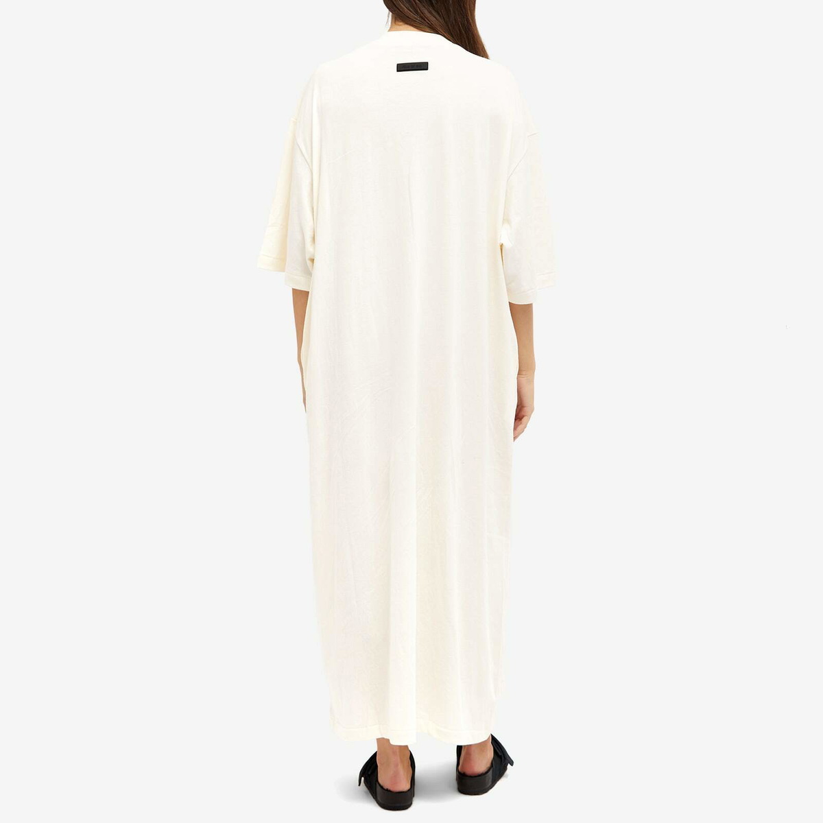 Fear of God ESSENTIALS Women's Essentials 3/4 Sleeve Dress in Cloud ...