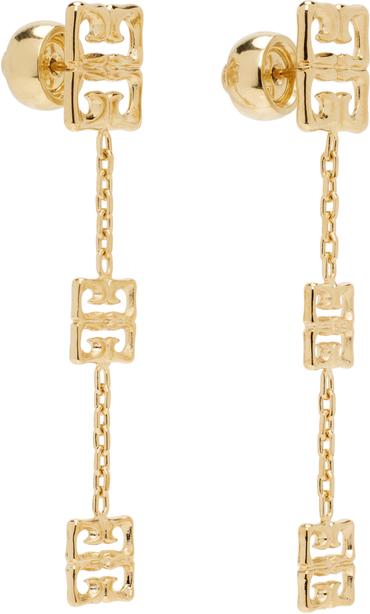 Givenchy Silver 2G Ring Givenchy