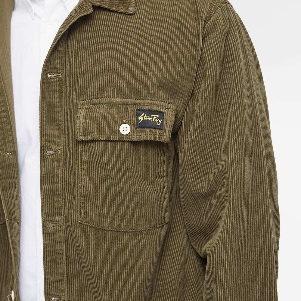Stan Ray Men's Cpo Overshirt in Olive Cord Stan Ray