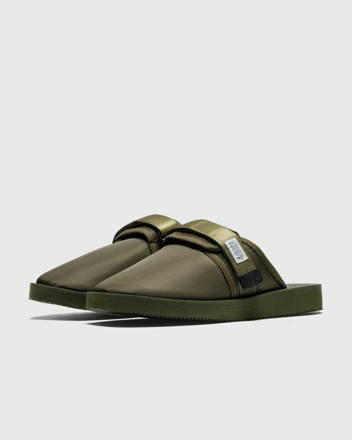 Suicoke Zavo Cab Green Sandals & Slides Suicoke