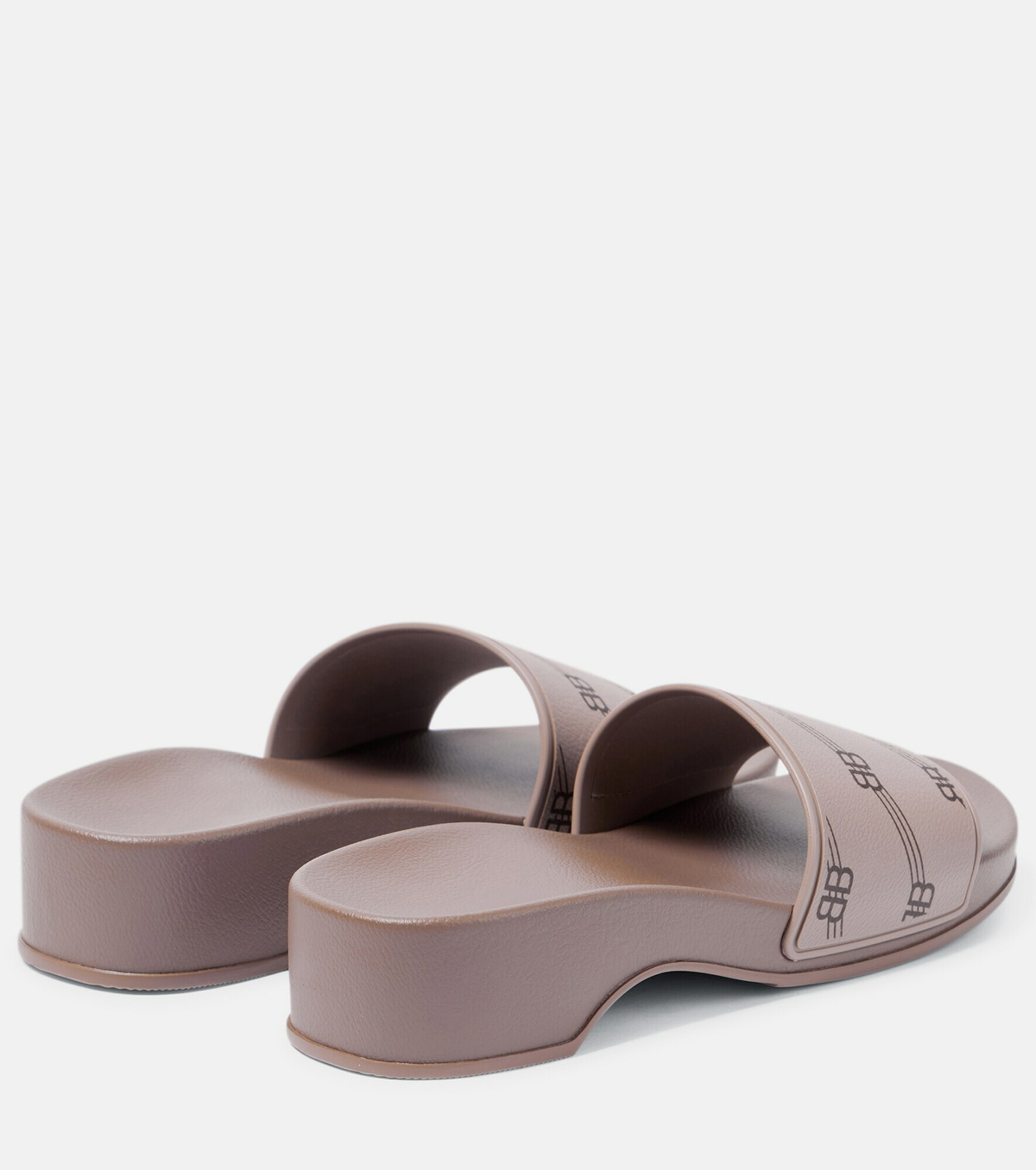 Balenciaga - BB rubber slides Balenciaga