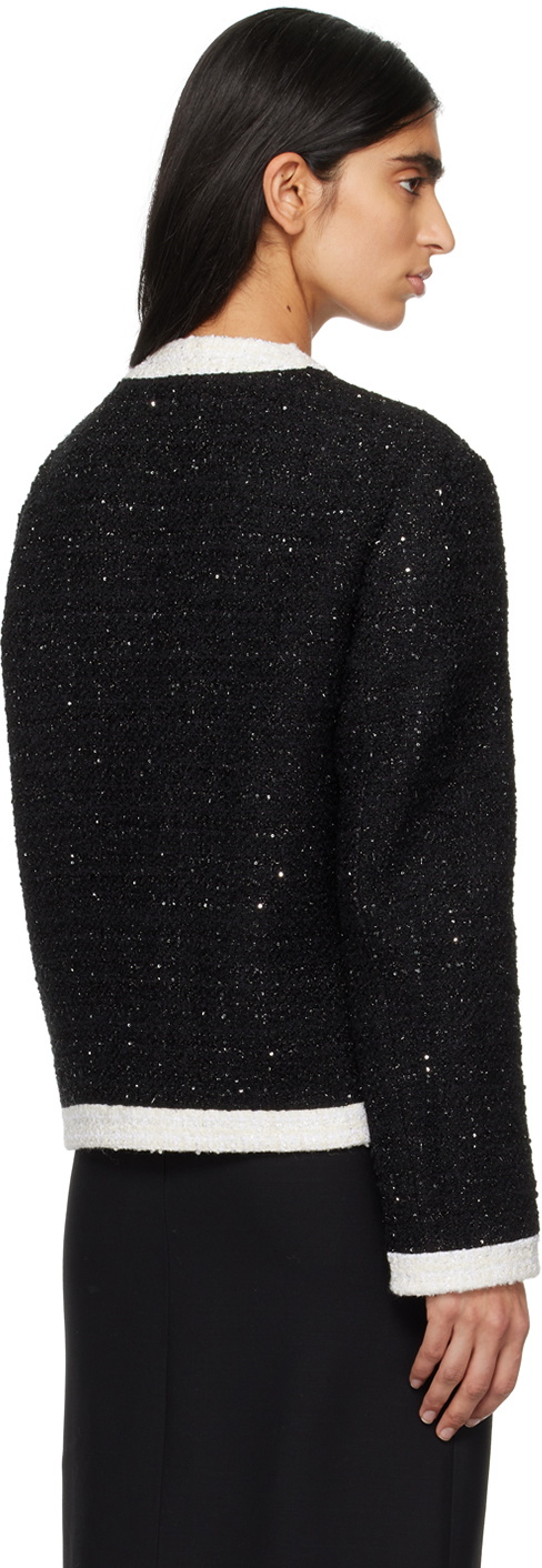 Valentino Black Metallic Jacket Valentino