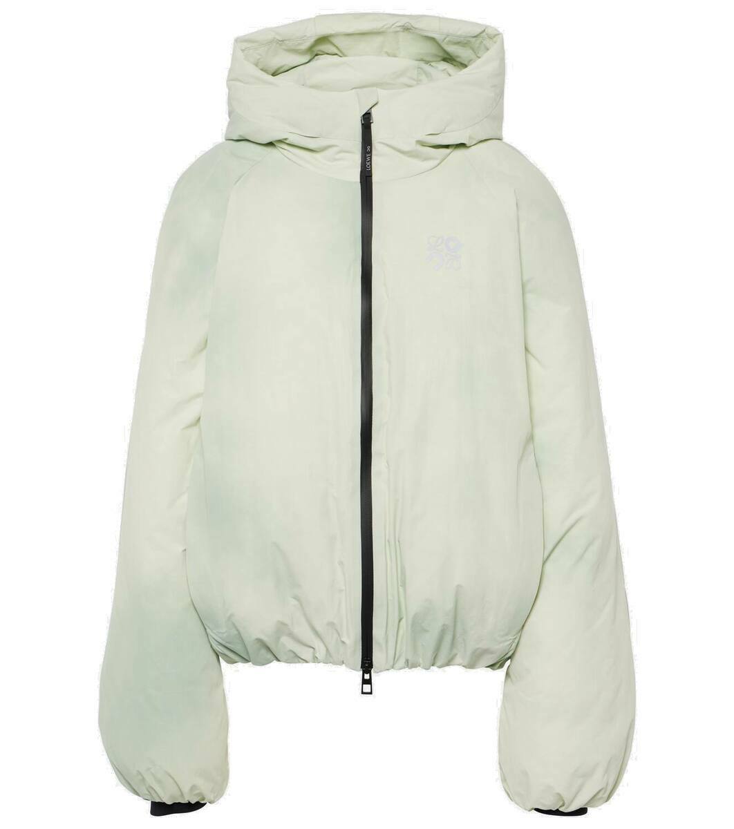 Loewe x On tie-dye technical puffer jacket Loewe