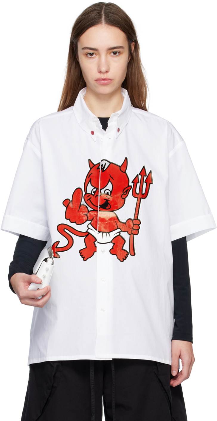 Abra White Devil Shirt ABRA