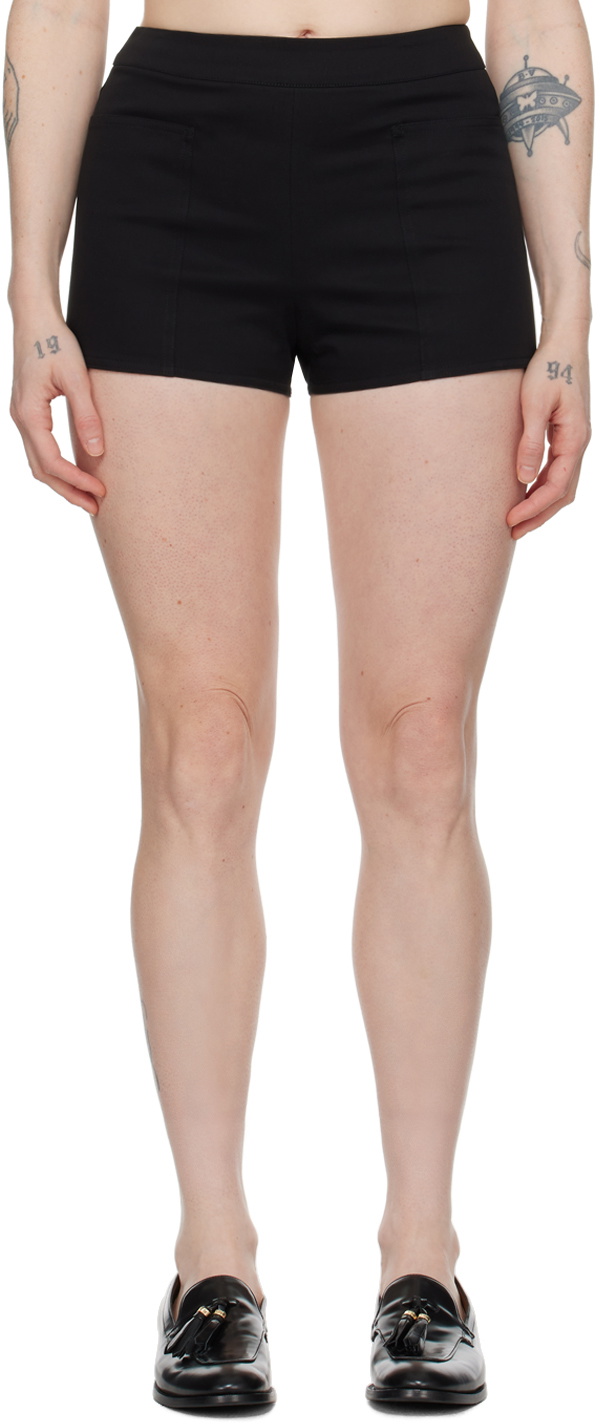 Max Mara Black Drawstring Shorts Max Mara
