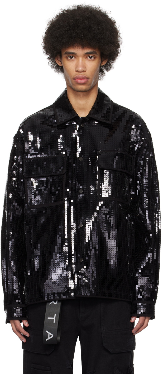 RTA Black Chest Pocket Jacket RtA