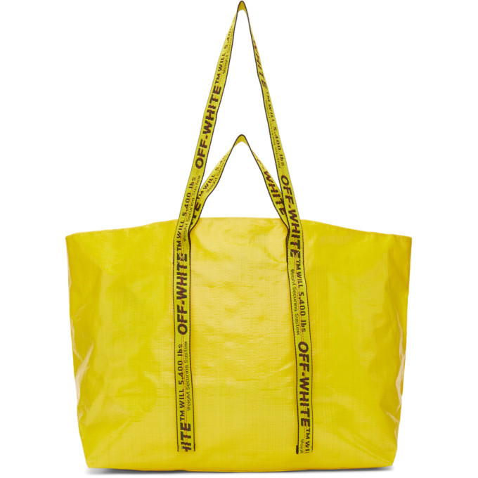 Off-White Yellow Arrows Tote Off-White