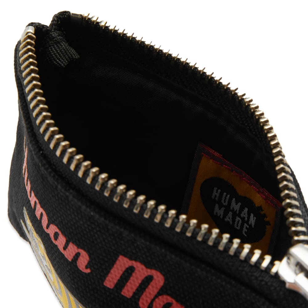 Human Made Men's Tiger Card Case in Black Human Made