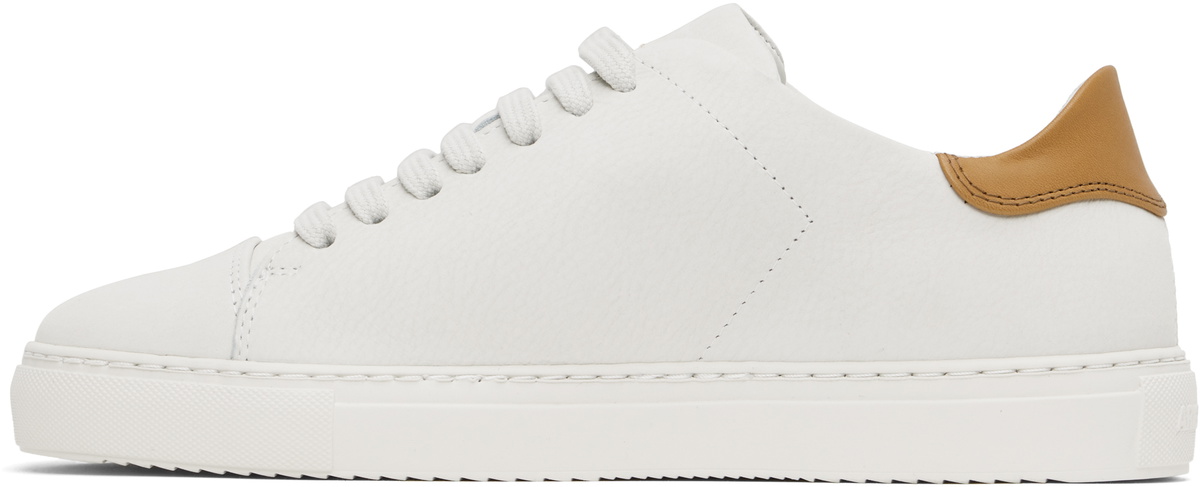 Axel Arigato Off-White & Tan Clean 90 Cap Sneakers Axel Arigato