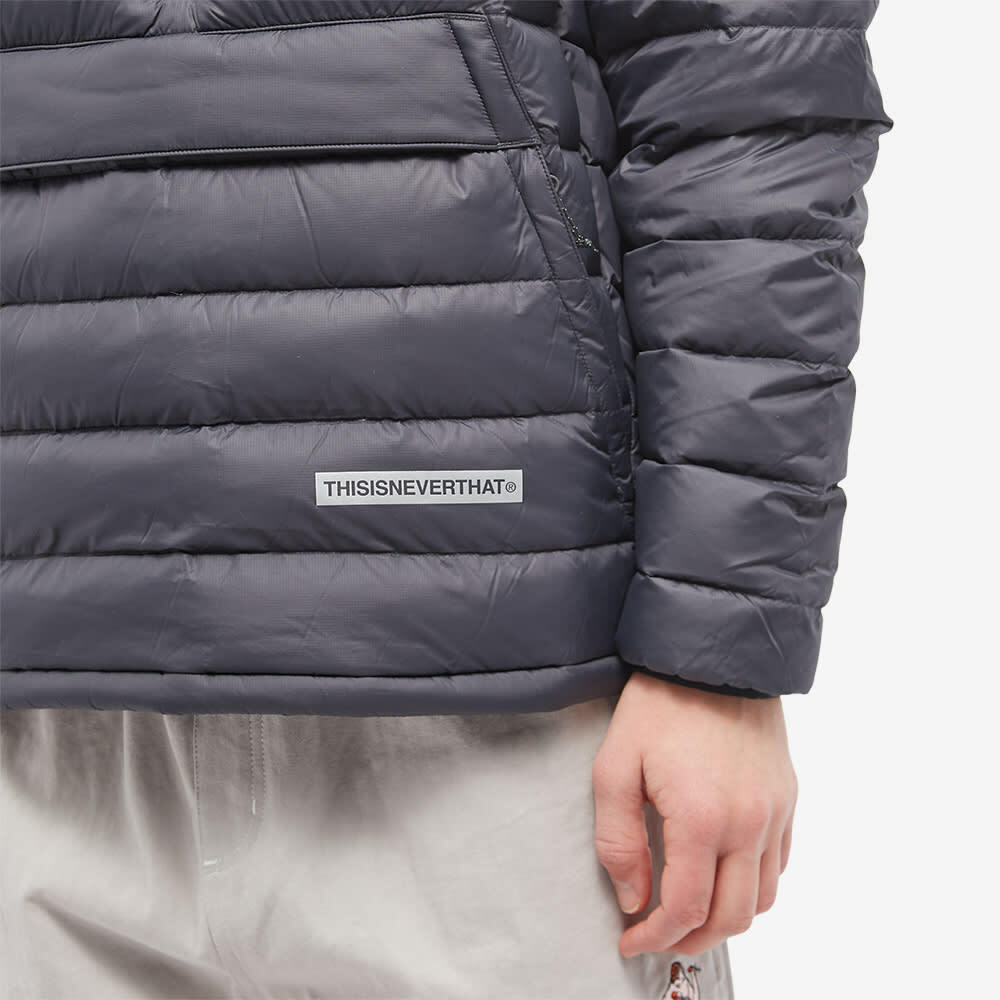 thisisneverthat Men's PERTEX® Down Pullover in Black thisisneverthat