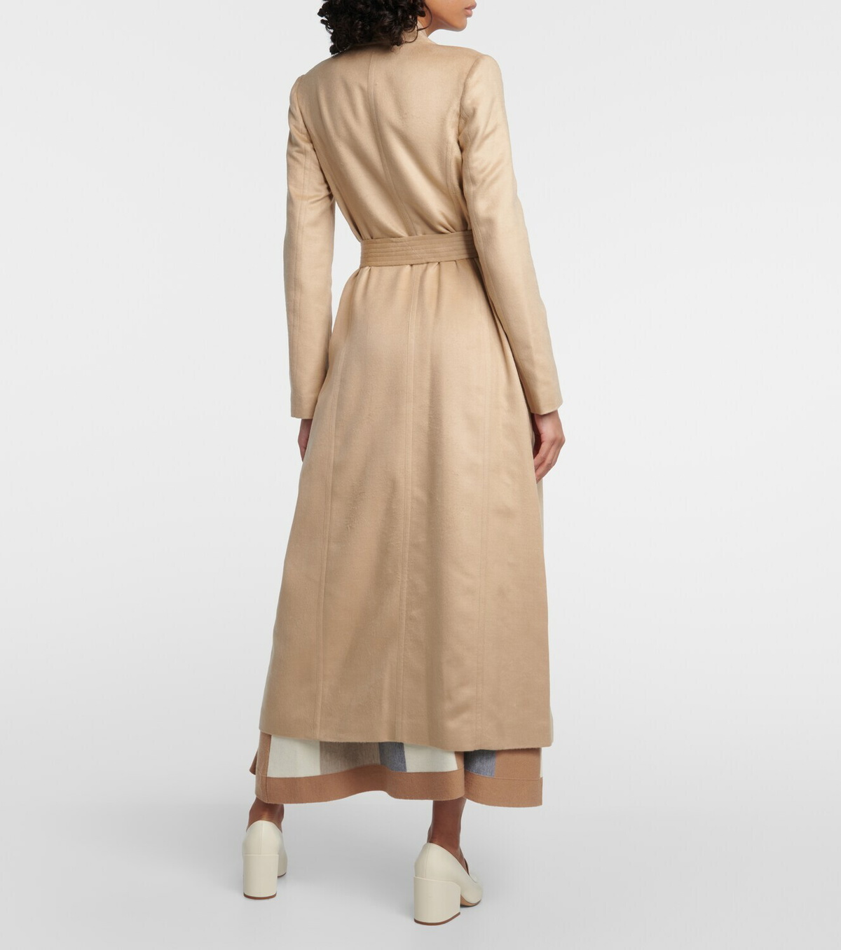 Gabriela Hearst Devon wrap silk coat Gabriela Hearst