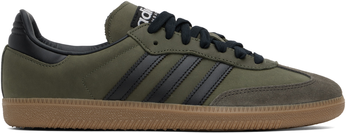 adidas Originals Khaki & Taupe Samba OG Sneakers adidas Originals