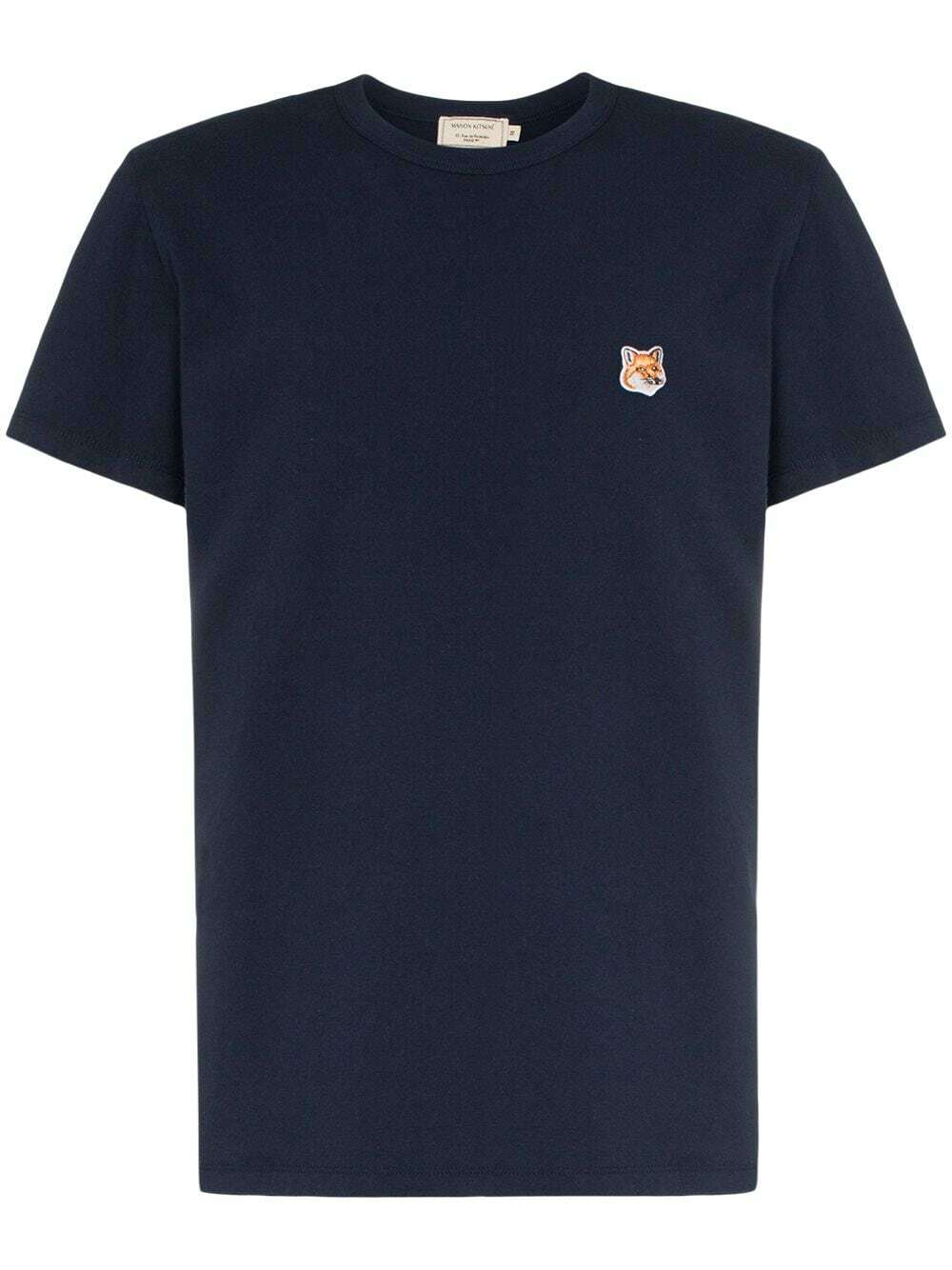 MAISON KITSUNE' - Fox Head Logo Cotton T-shirt Maison Kitsune