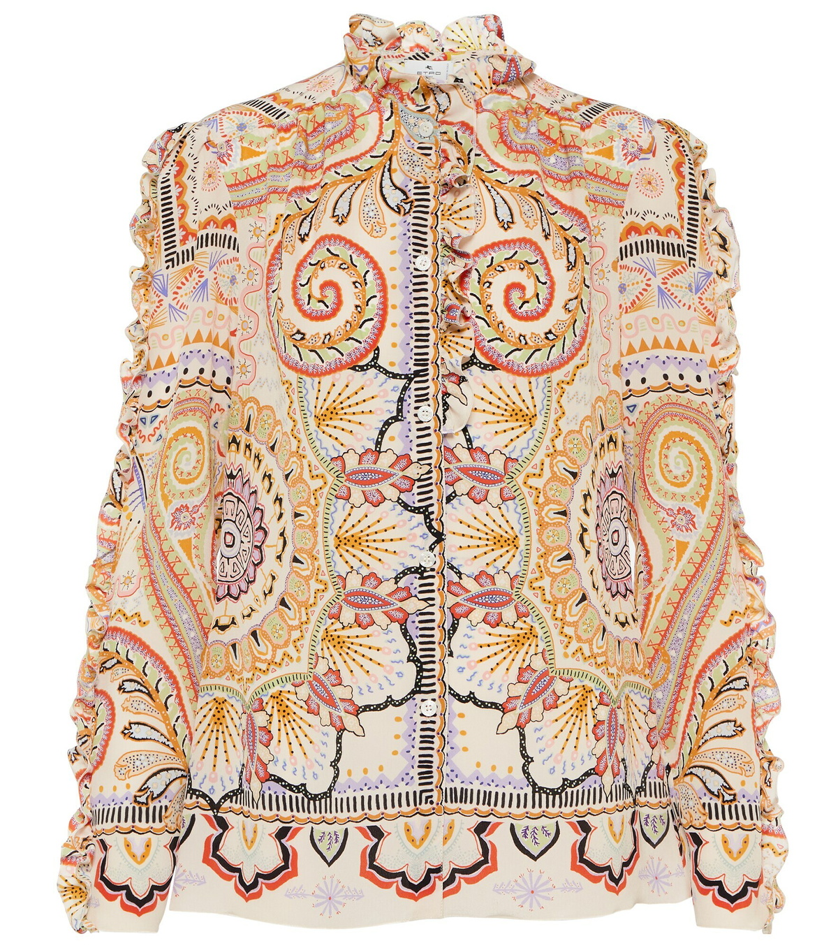 Etro - Ruffled silk blouse Etro