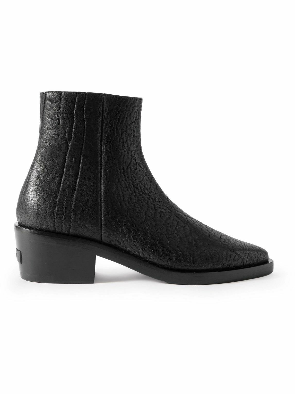 Fear of God - Santa Fe Textured-Leather Boots - Black Fear Of God