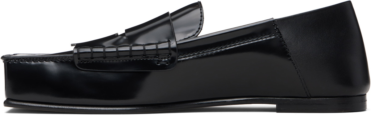 JACQUEMUS Black La Casa 'The Carré' Loafers Jacquemus