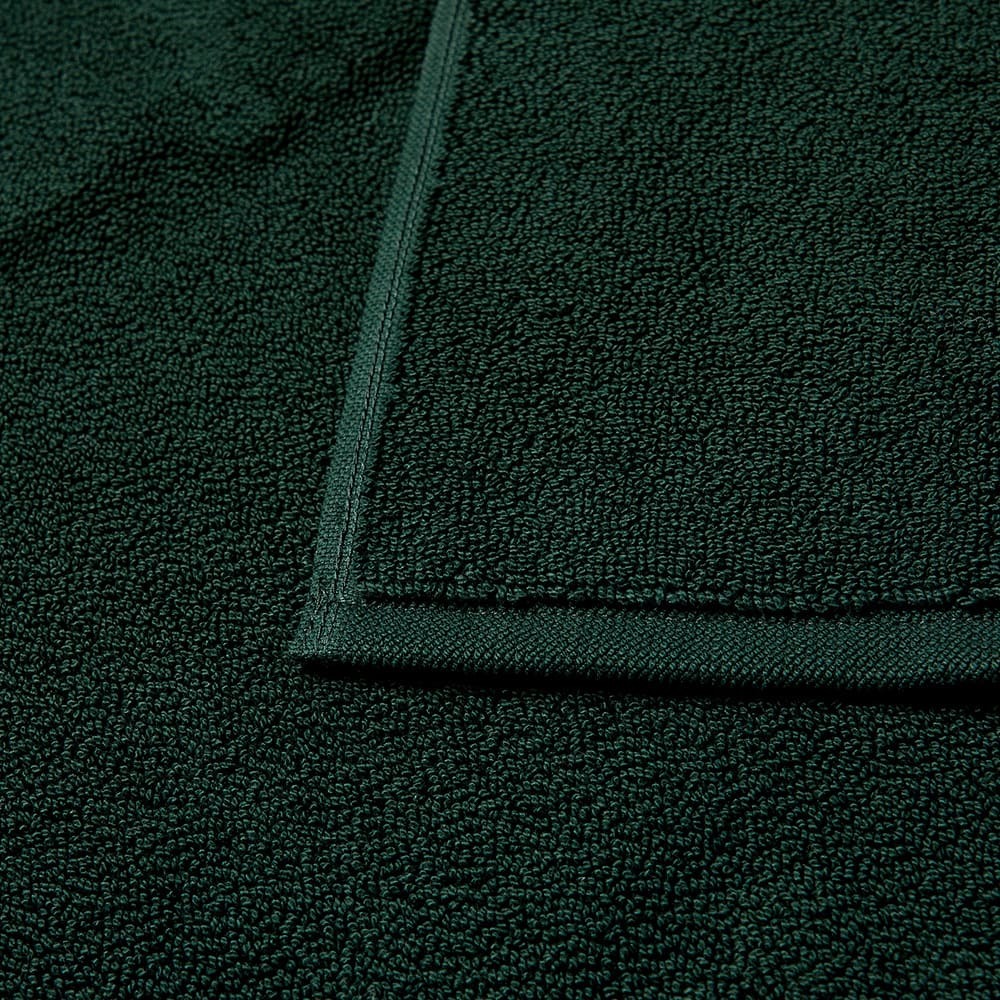 Tekla Fabrics Organic Terry Bath Mat in Forest Green Tekla Fabrics