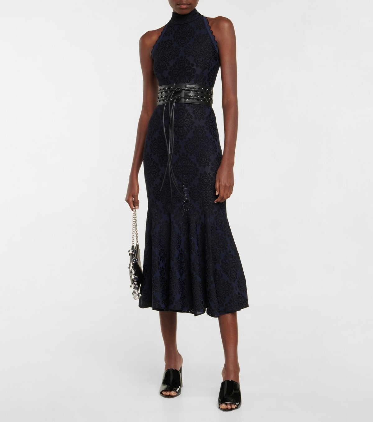 Alaïa Knit midi dress ALAÏA
