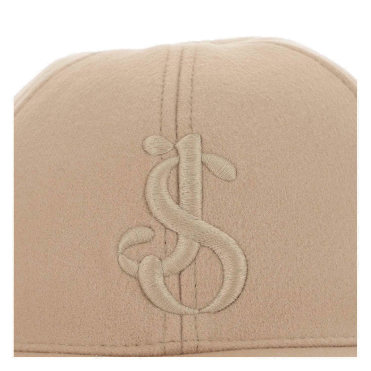 Jil Sander Logo Embroidered Curved-peak Baseball Cap Jil Sander