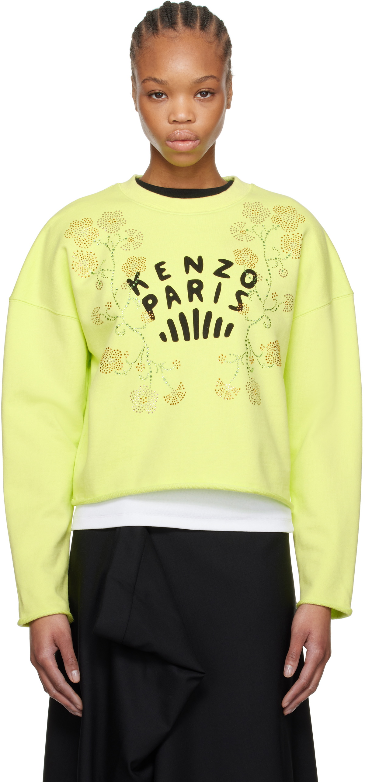 Kenzo Green Kenzo Paris 'KENZO Jungle Flower' Sweatshirt Kenzo