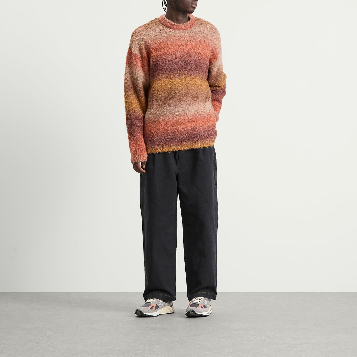 Bound Men's Boucle Jumper in Embers Gradient BOUND by Bond-Eye