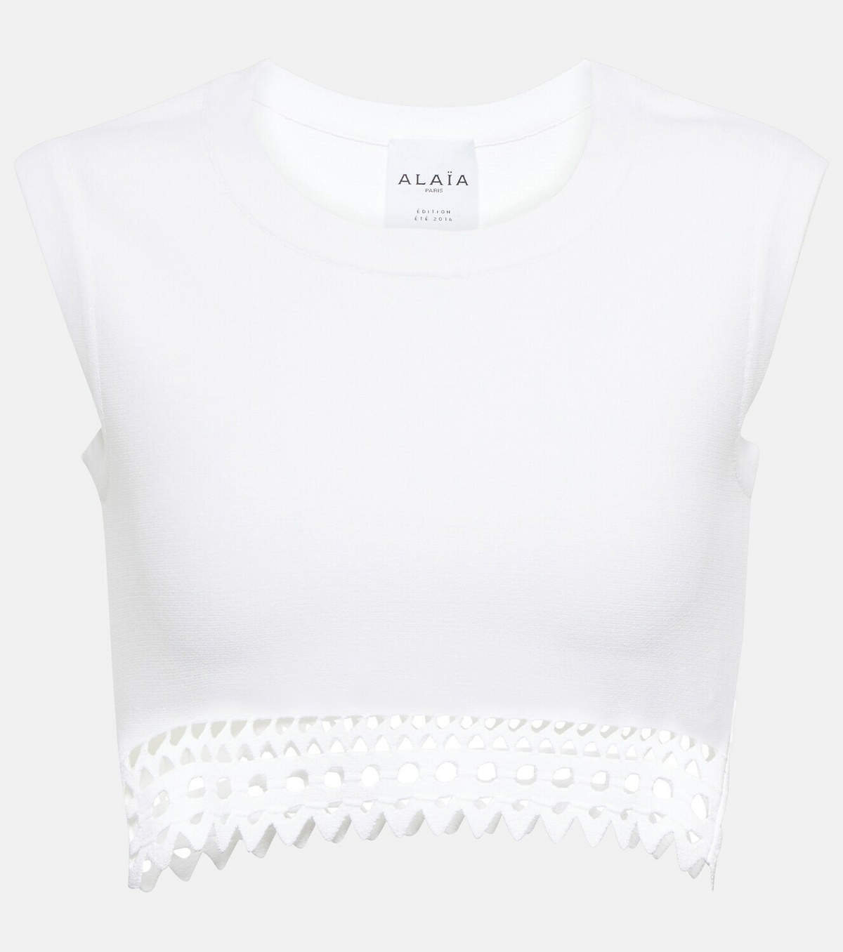 Alaïa Cutout crop top ALAÏA