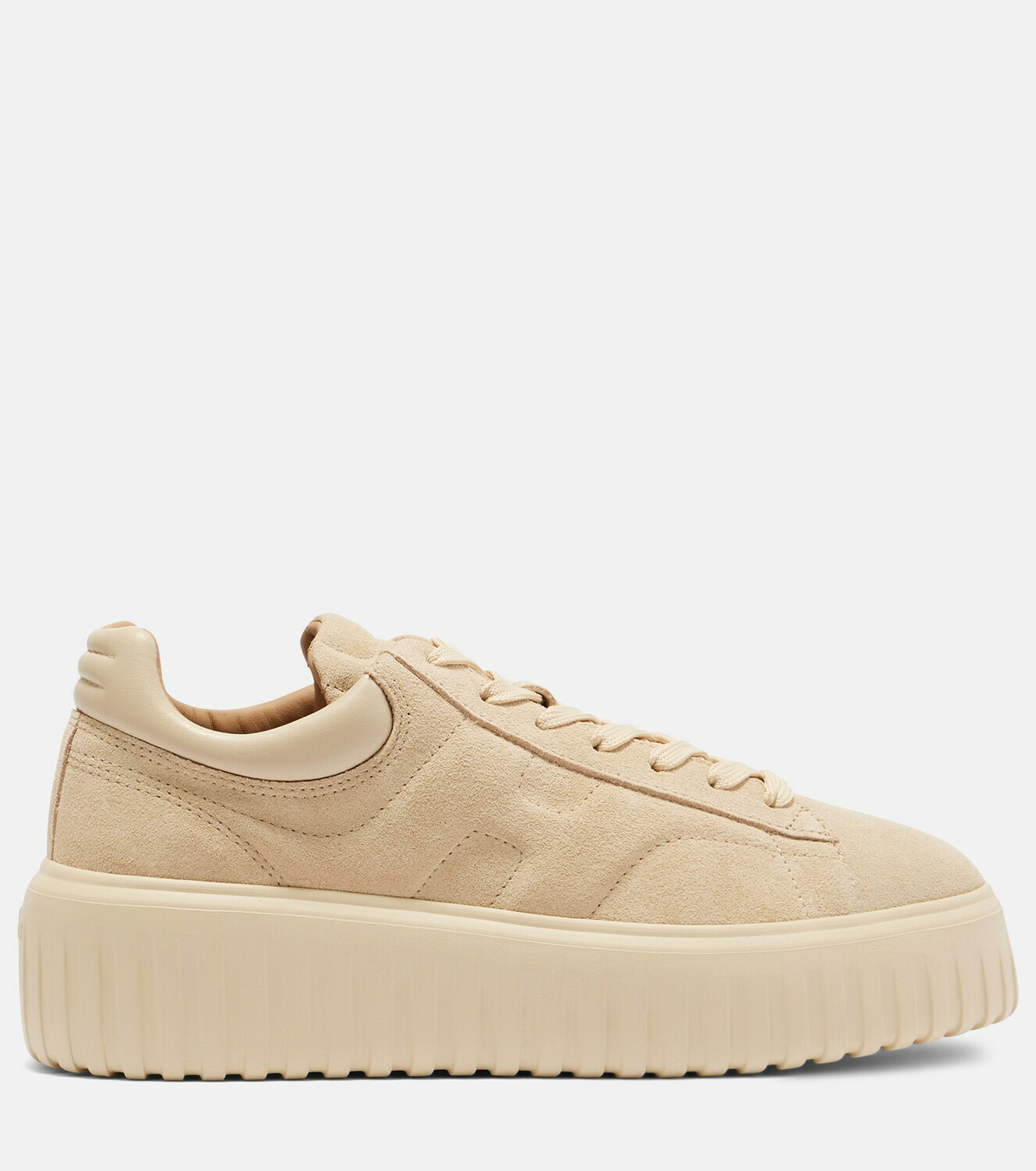Hogan H-Stripes suede platform sneakers Hogan