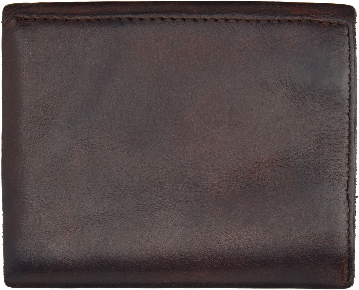 RRL Brown Leather Envelope Wallet RRL