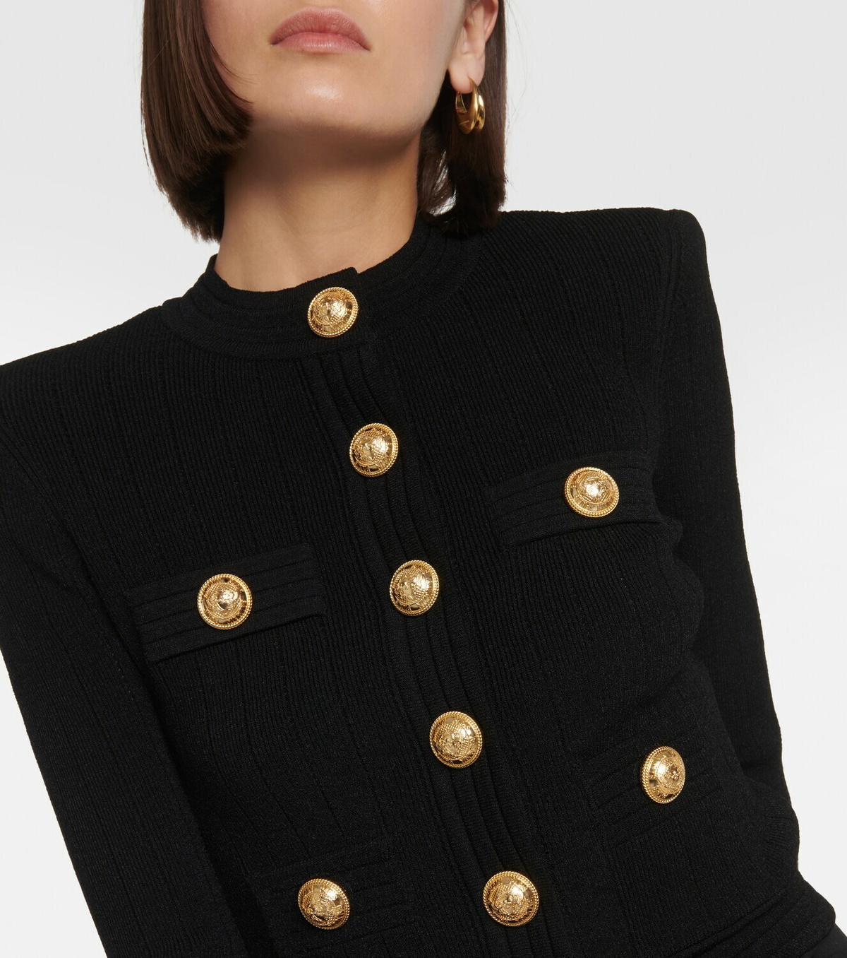 Balmain Embellished knit cardigan Balmain