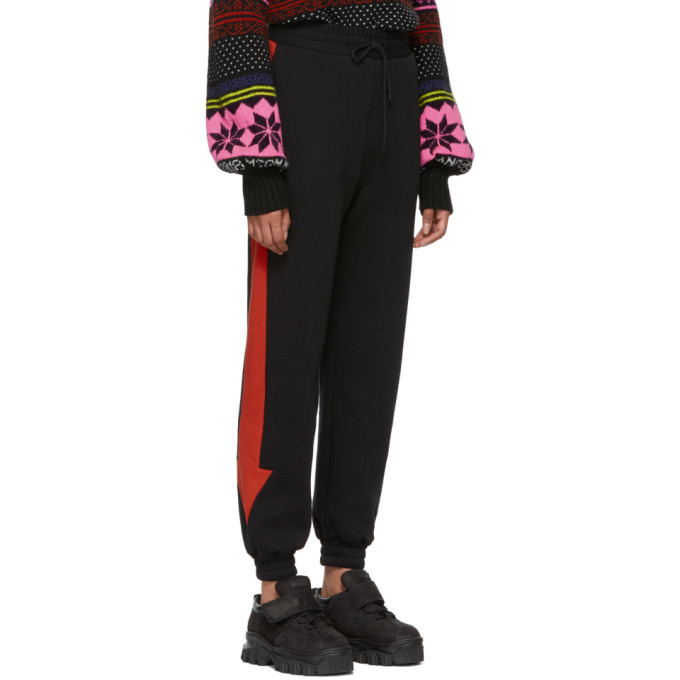 MSGM Black Arrow Lounge Pants MSGM