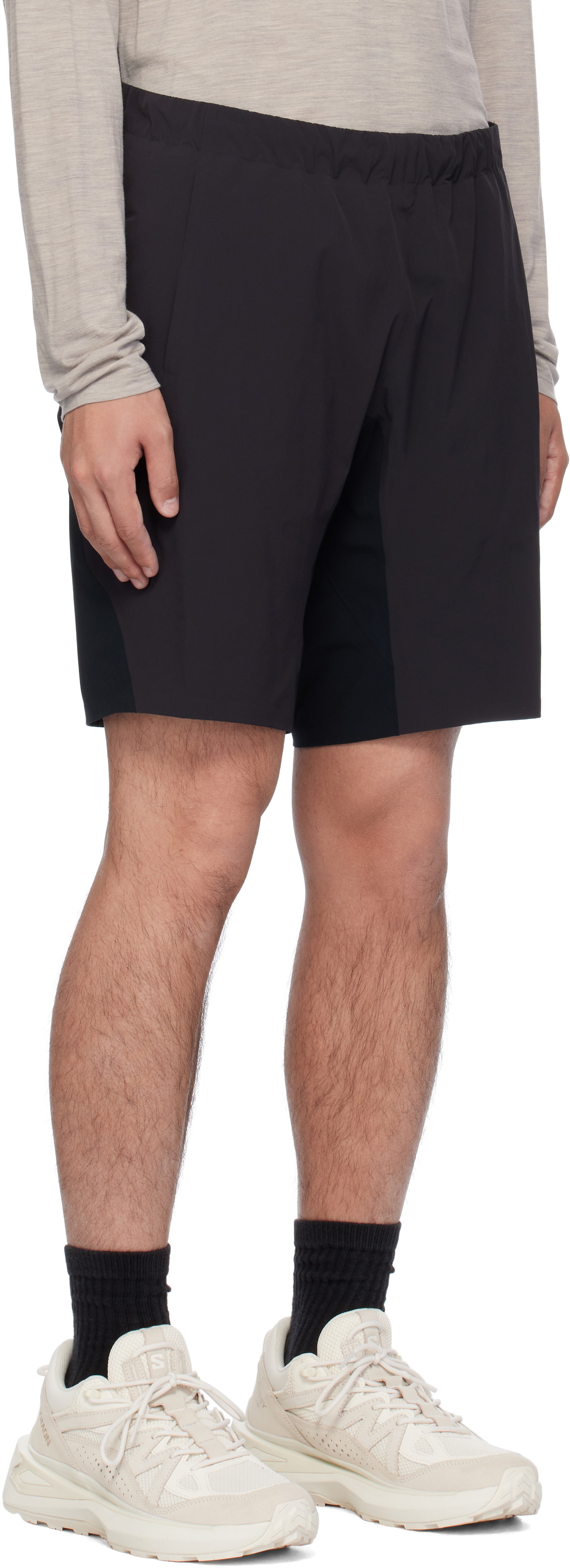 Veilance Black Secant Comp Shorts Arc'teryx Veilance